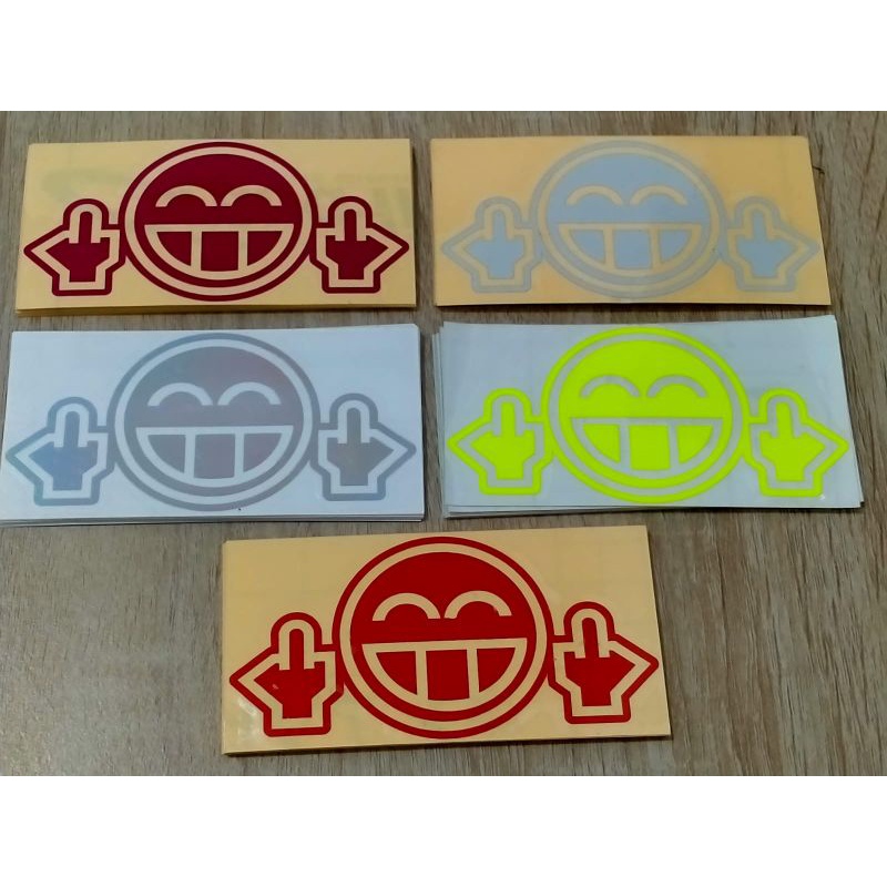 Jual STICKER JDM SMILE PUCK STICKER CUTTING LUCU | Shopee Indonesia