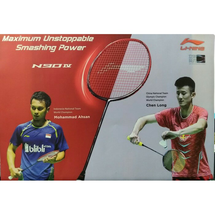 Jual Original Lining 3D Breakfree N90IV N90 N 90 IV Raket Badminton ...
