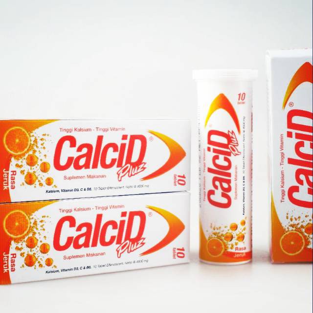 Jual CALCID PLUZ 10 TABLET EFFERVESCENT - VITAMIN DAN MINERAL | Shopee ...