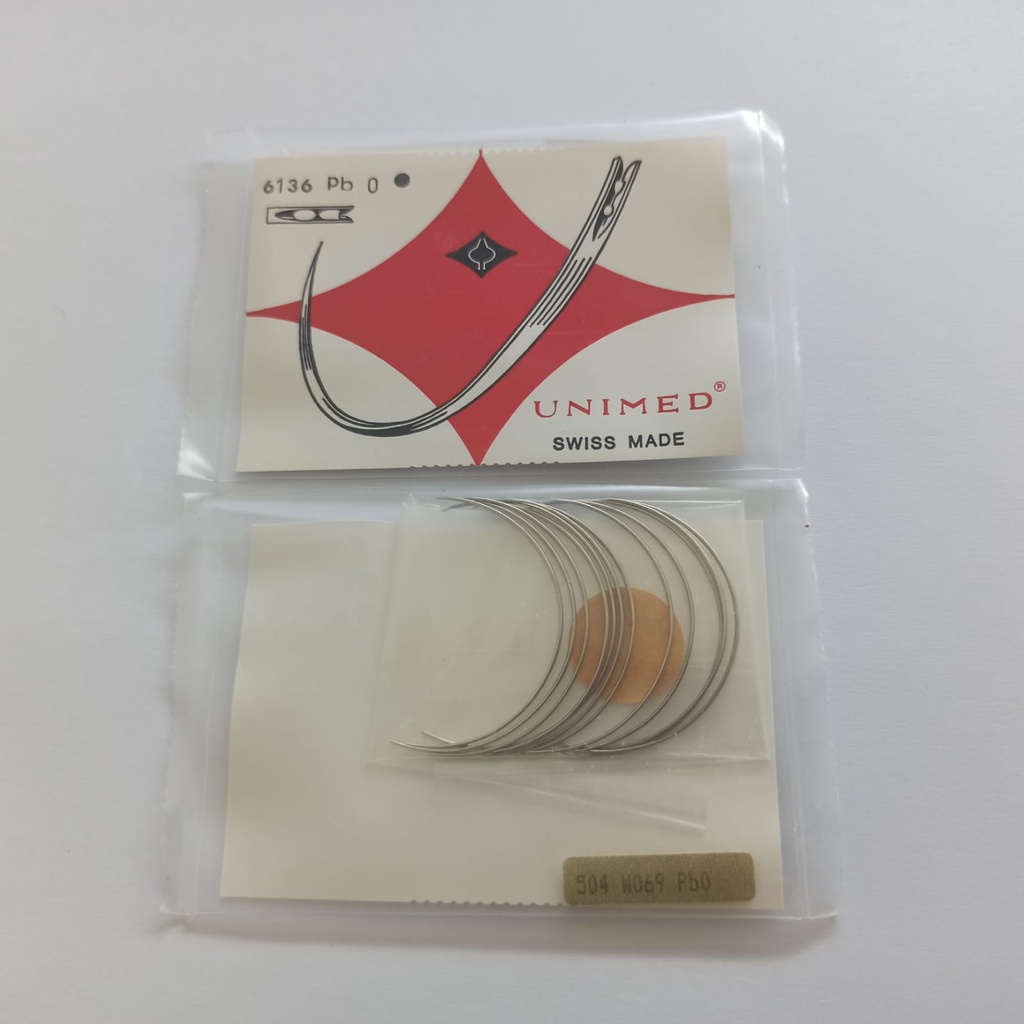 Jual Nald Hecting Jarum Jahit Usus merk UNIMED type Pb 0, Pb 00, Pb 1 ...