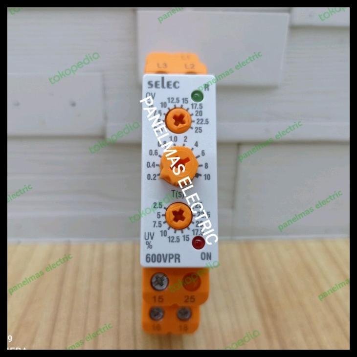 Jual SELEC VOLTAGE PROTECTION RELAY 600VPR VPR PROTEKSI TEGANGAN PFR ...