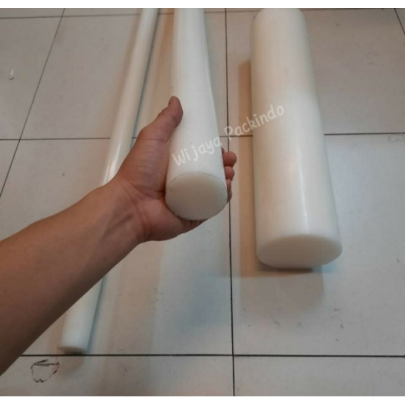 Jual Nylon Polyethylene PE Rod 140mm x 100cm / Nylon Batangan / PE Potongan | Shopee Indonesia