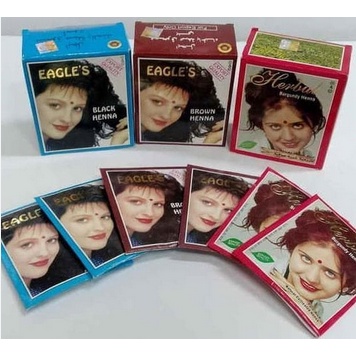 Jual EAGLE'S HENNA HENA BUBUK PERBOX | Shopee Indonesia