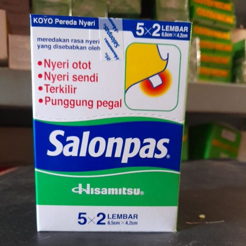 Jual Salonpas Box isi 10 Sachet | Shopee Indonesia