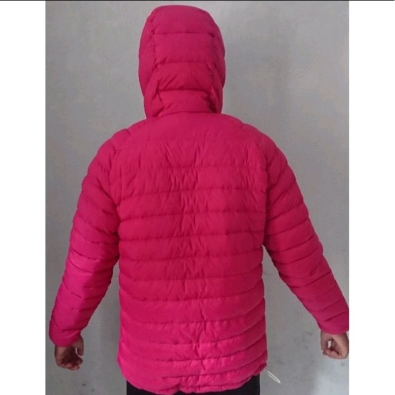 Jual JAKET BULU ANGSA ULTRALIGTH PINK ORIGINAL | Shopee Indonesia
