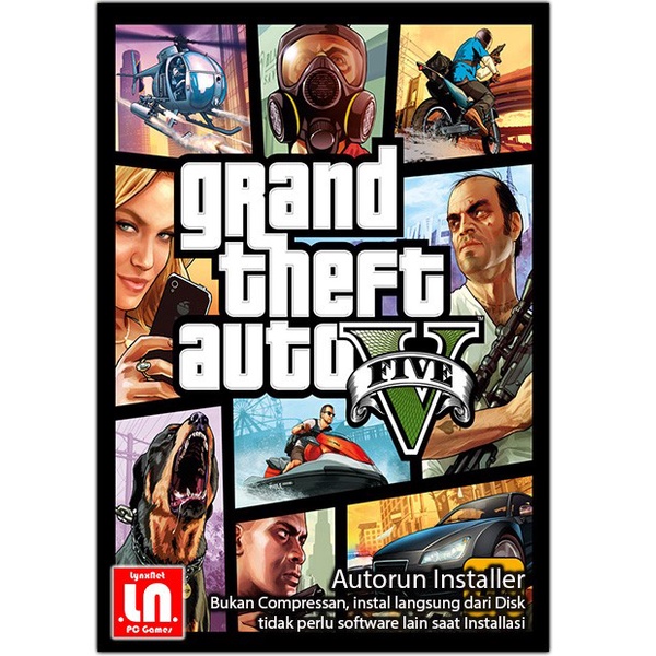 Jual PROMO Grand Theft Auto V ( GTA 5 ) - PC DVD Game Adv Shoot ...