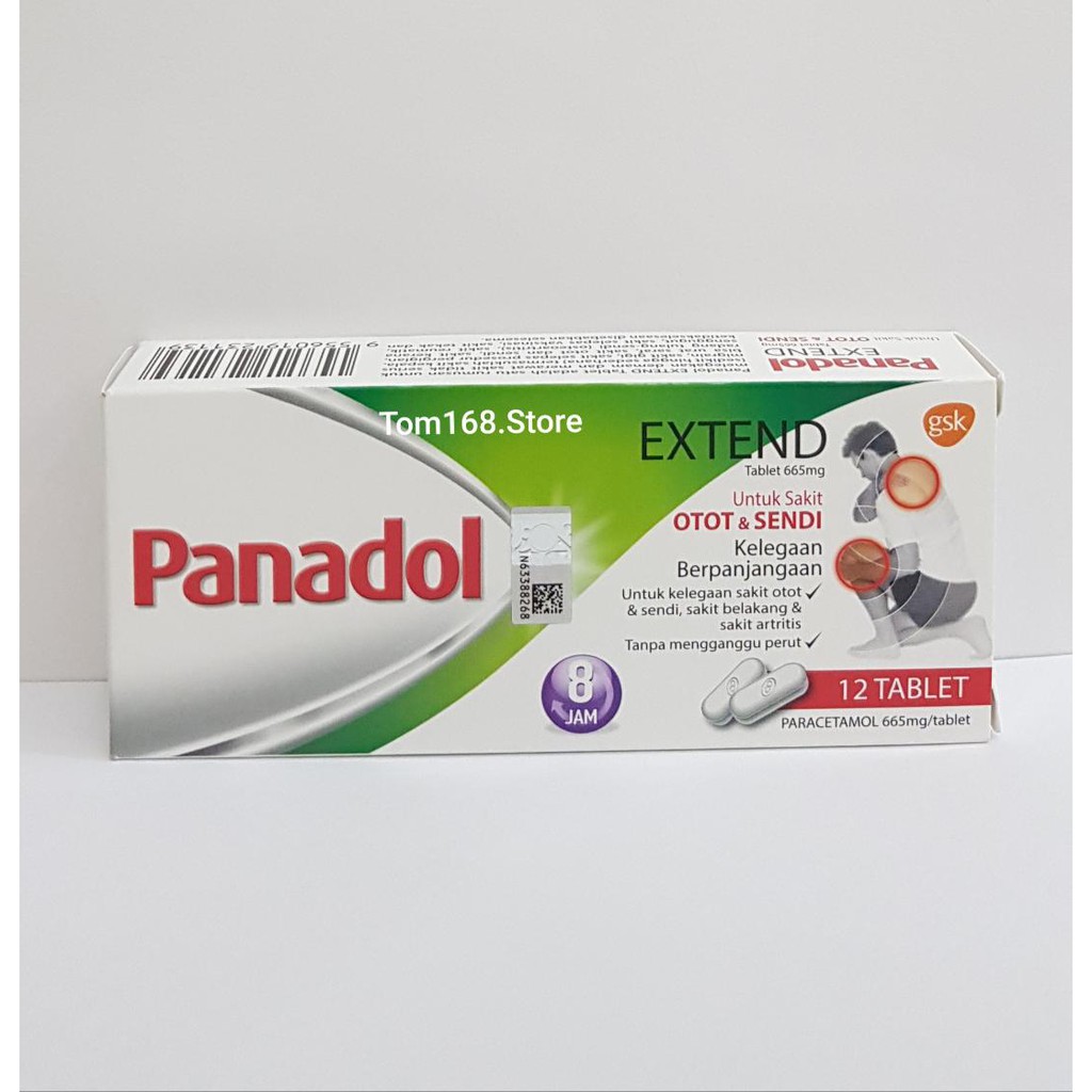 Jual PANADOL EXTEND FOR MUSCLE & JOINT PAIN 12 TABLET | Shopee Indonesia