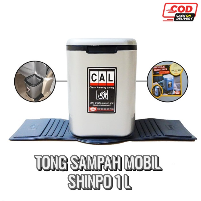 Jual Tong Tempat Sampah Mobil Universal Car Dustbin Shinpo | Shopee Indonesia