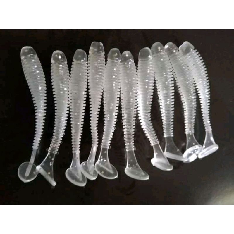 Jual softlure padle tail GID glow in the dark | Shopee Indonesia