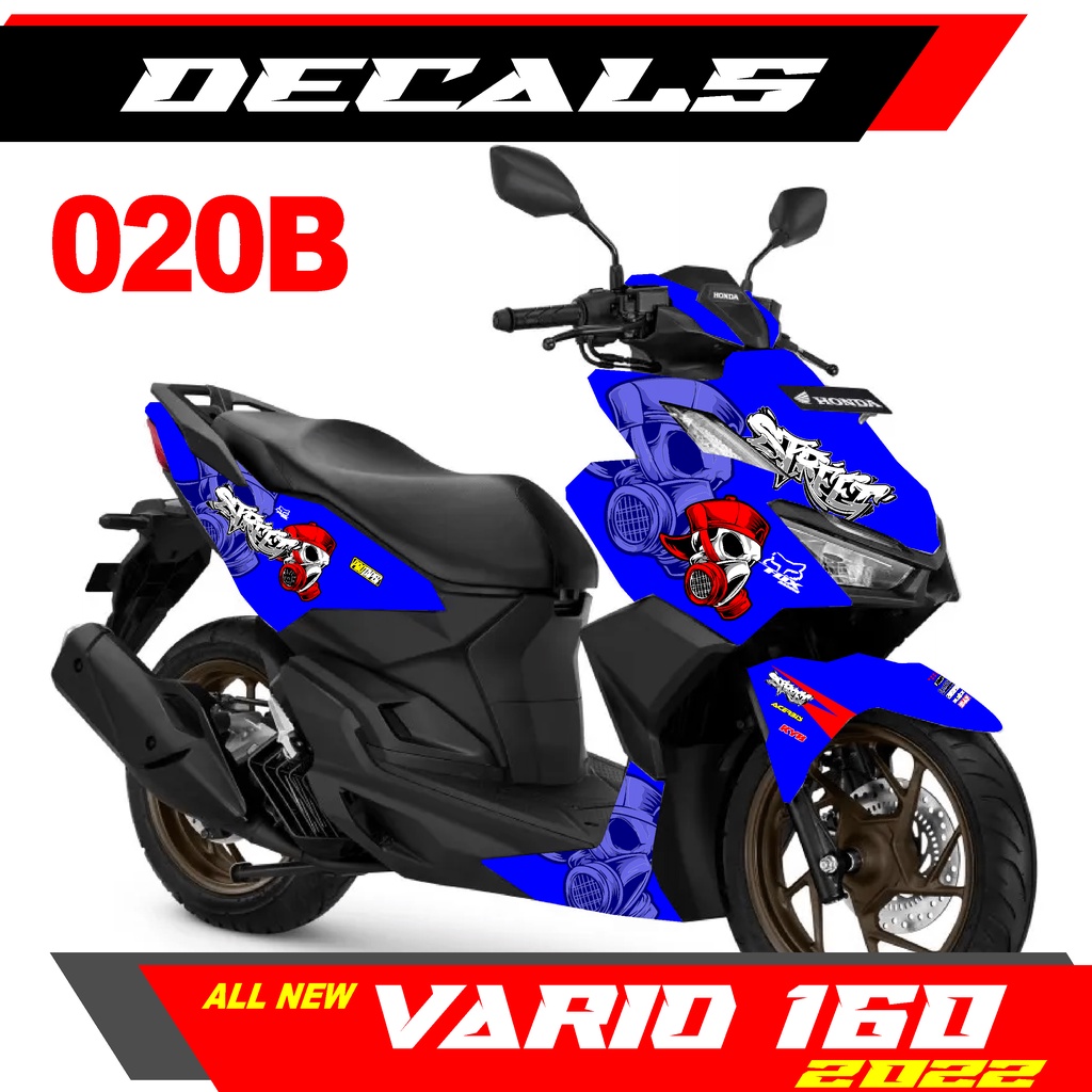 Jual Decal Sticker - Dekal Stiker Fullbody VARIO 160 ALL NEW 2022 ...