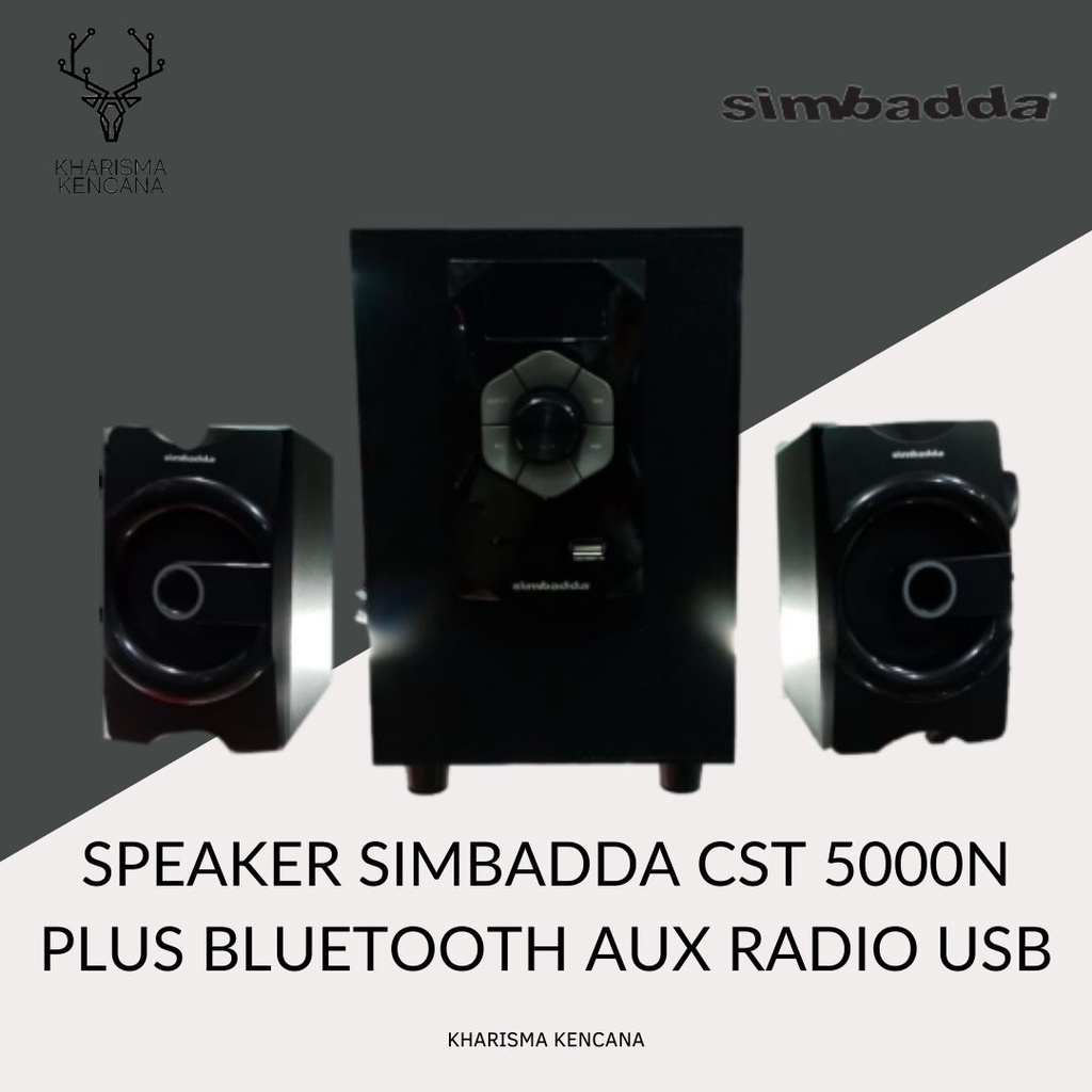 Jual SPEAKER SIMBADDA CST 5000N PLUS BLUETOOTH AUX RADIO USB | Shopee ...