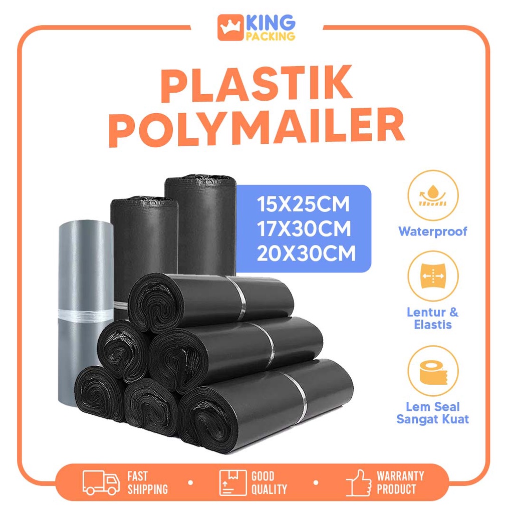 Jual PLASTIK PACKING IMPORT 15X25CM, 17X30CM, 20X30CM, ISI 100 LEMBAR ...