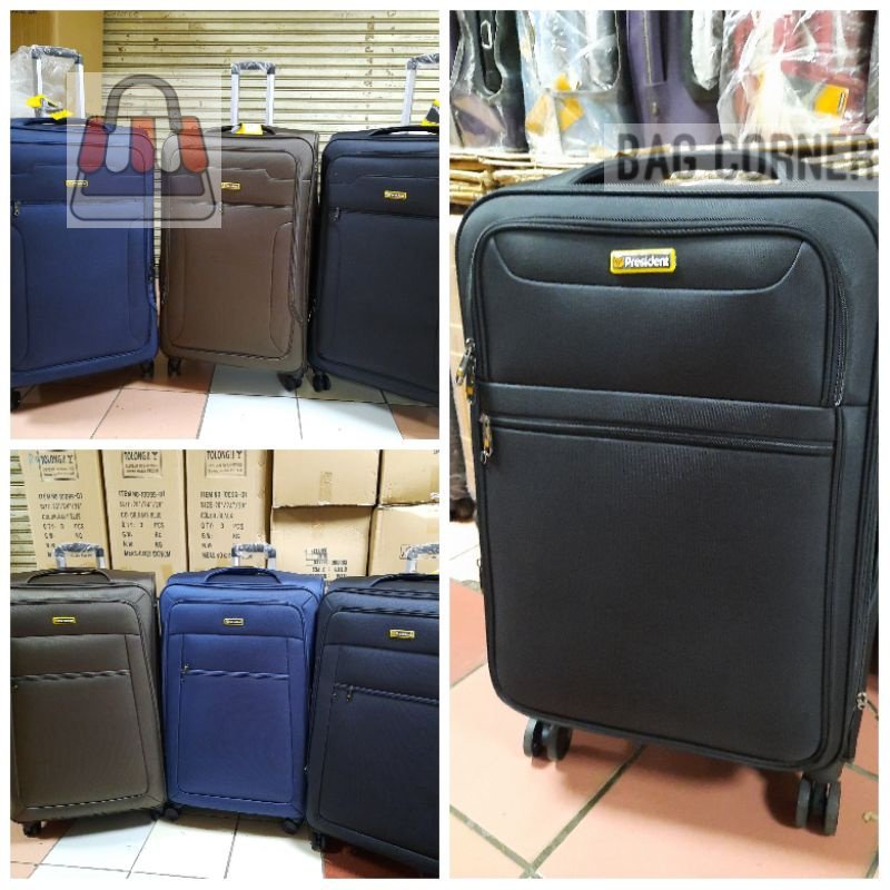 Jual BagCorner - koper president kanvas 32 inch | Shopee Indonesia