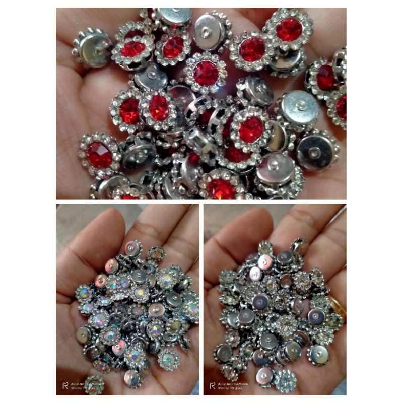 Jual PAYET DIAMON KRISTAL CANGKANG BUNGA 10MM 50 PCS | Shopee Indonesia