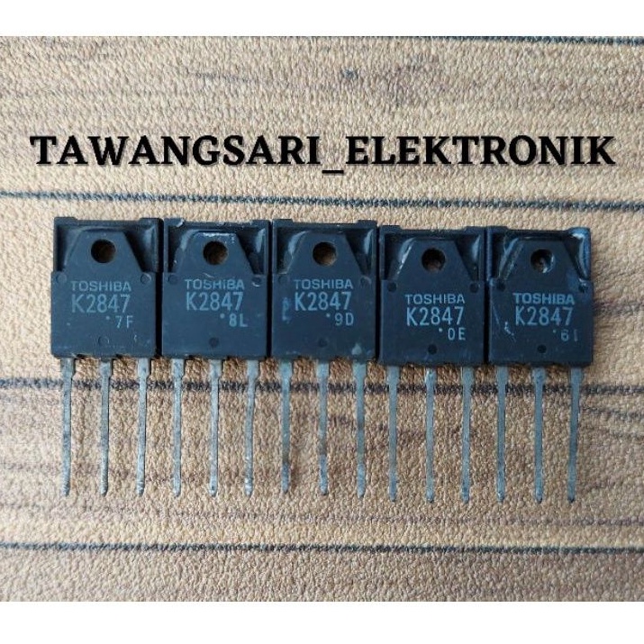 Jual Mosfet fet k2847 2847 original | Shopee Indonesia