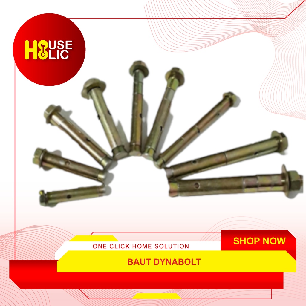 Jual DYNABOLT M12 × 75 / Baut Dinabolt | Shopee Indonesia