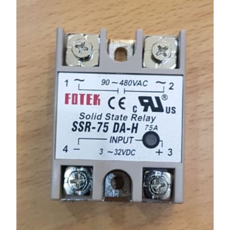 Jual Fotek 75DAH / SSR-75DA-H / SSR 75DAH / SSR75DAH / SSR-75DAH | Shopee Indonesia