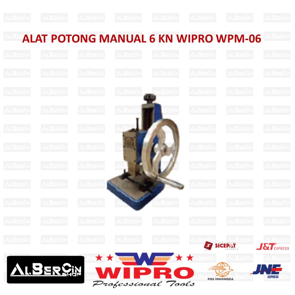 Jual Alat Mesin Plong Pelubang Manual Punching Machine WIPRO WPM-06 WPM ...