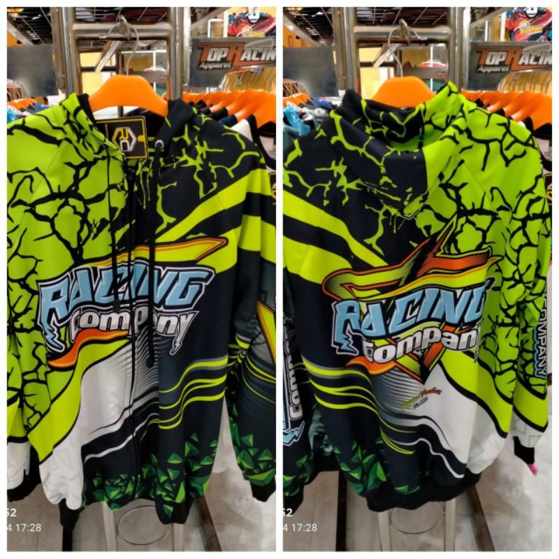 Jual JAKET RACING COMPANY ORIGINAL 7 ( free stiker ) | Shopee Indonesia