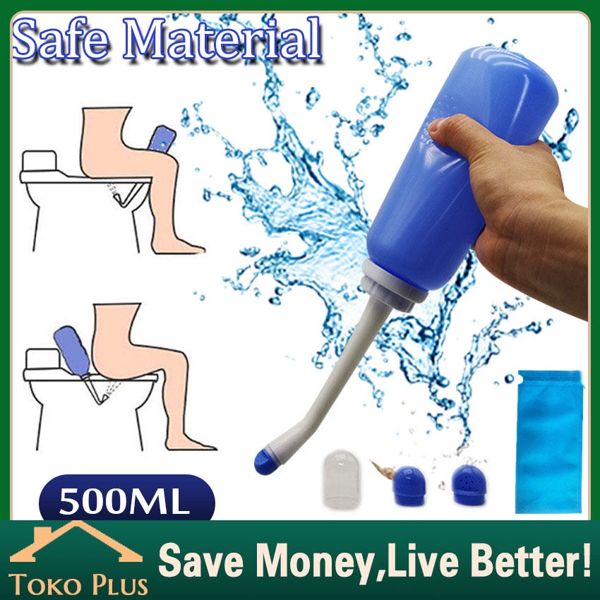 Jual Bidet Portable Semprotan Cebok Toilet Pencet 500ML Travel Sprayer ...
