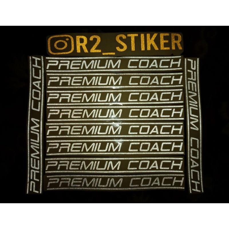 Jual stiker PREMIUM COACH | Shopee Indonesia