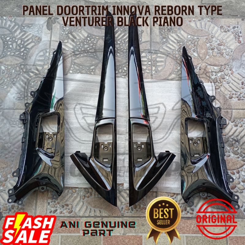 Jual Panel Doortrim Innova Reborn Tipe Venturer Black Piano | Shopee ...