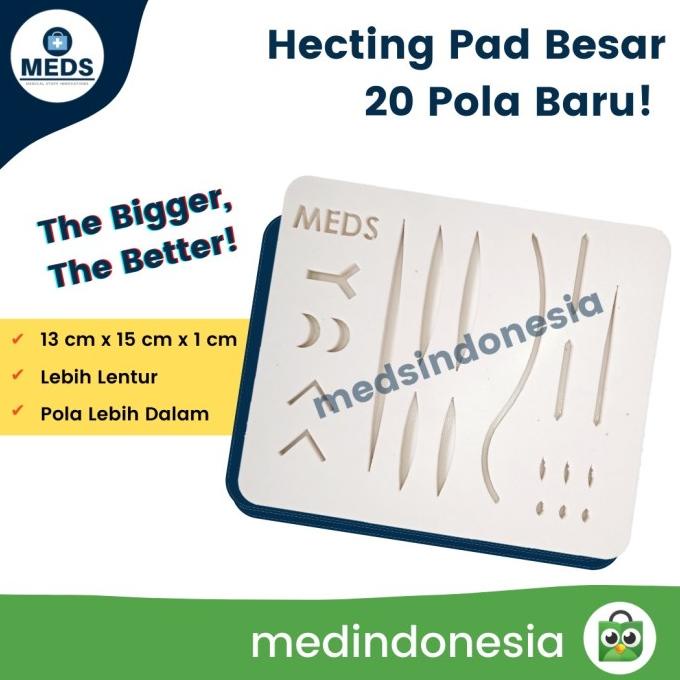 Jual Alat medis jahit luka Hecting Pad Besar / Suture Pad Besar ...