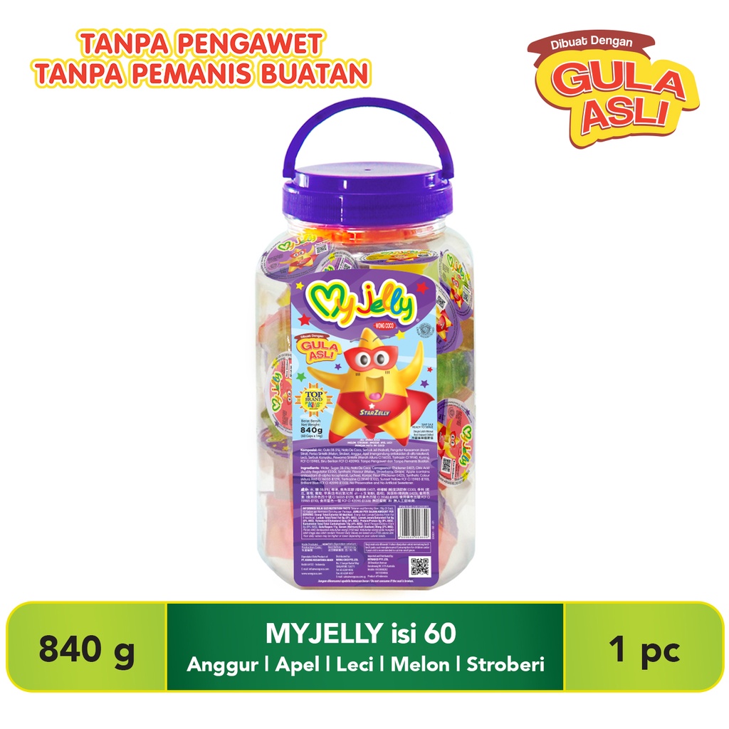 Jual MyJelly 60Cups - Toples | Shopee Indonesia