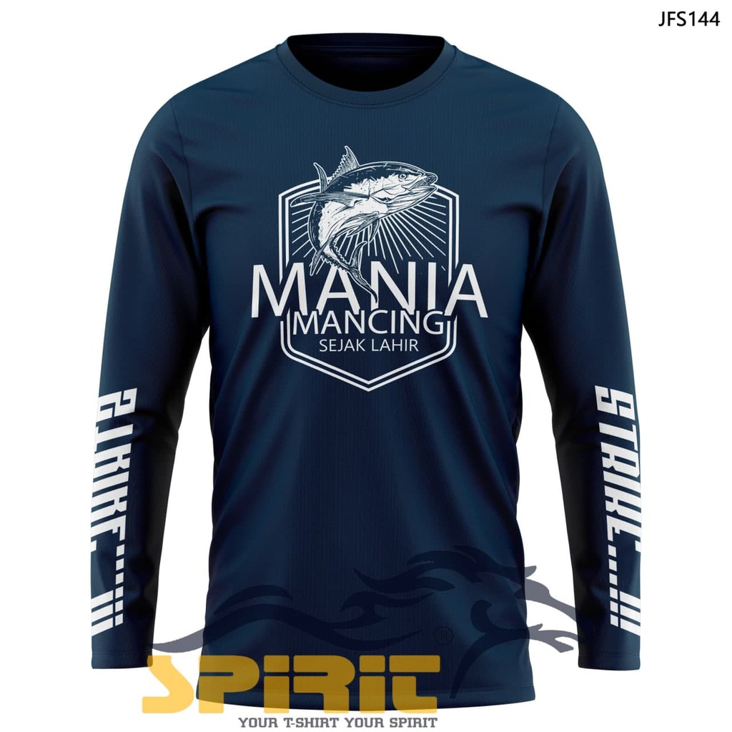 Jual baju mancing fishing premium distro lengan panjang pria katun ...