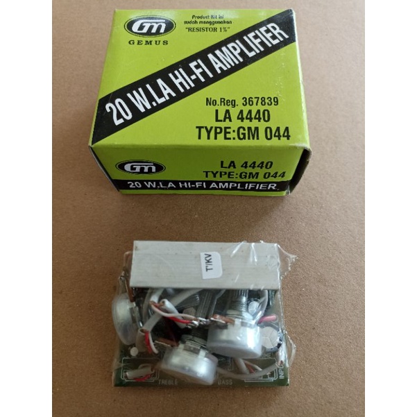 Jual Kit amplifier DC 12V 2 mono 20W GM 044 | Shopee Indonesia