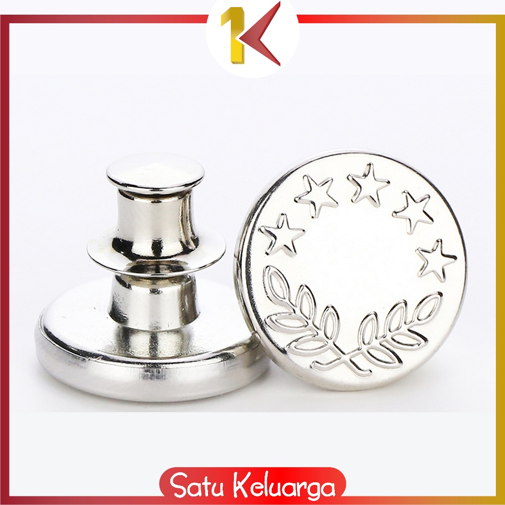 Jual SK-P202 Kancing Celana Jeans Kancing Jepret Pinggang Adjustable ...