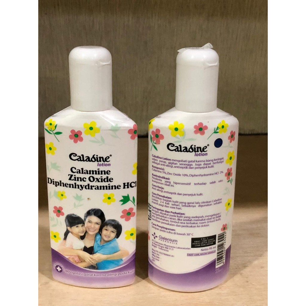 Jual Caladine lotion Calamine Zinc Oxide Diphenhydramine HCI 95ml Obat Gatal Cair/PIORASHOP ...