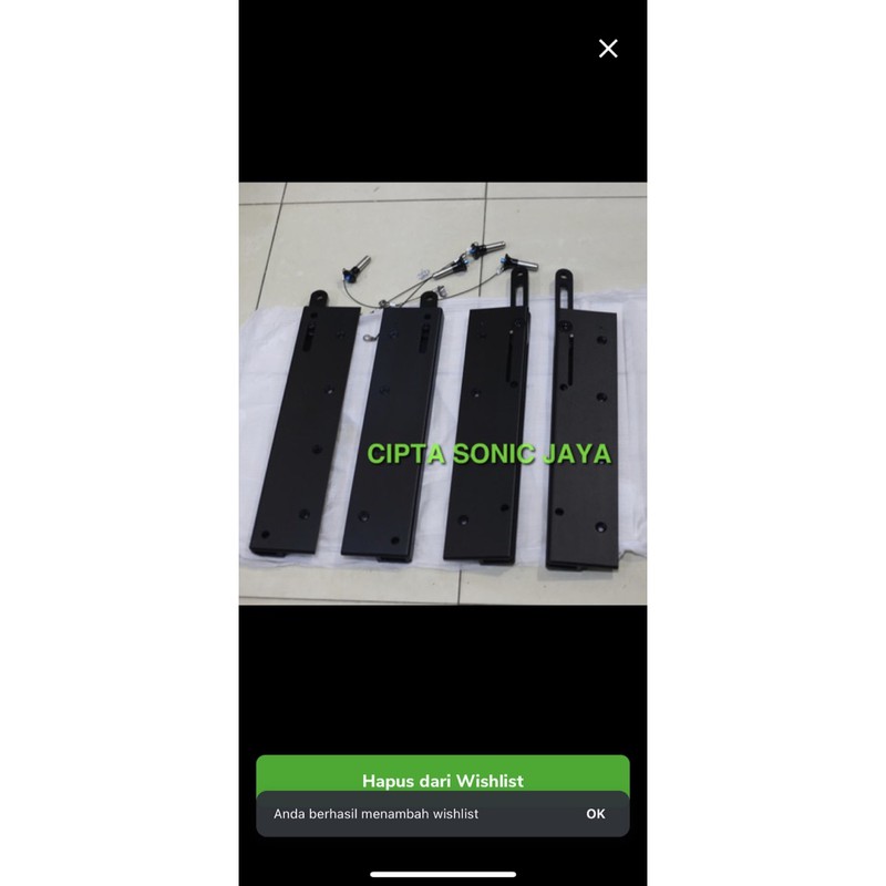 Jual braket box speaker line array import 15 inch model rata - IMPORT ...