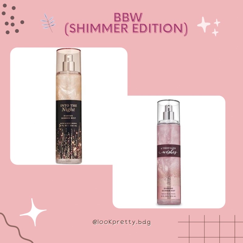 Jual Bath & Body Works (shimmer edition) | Shopee Indonesia