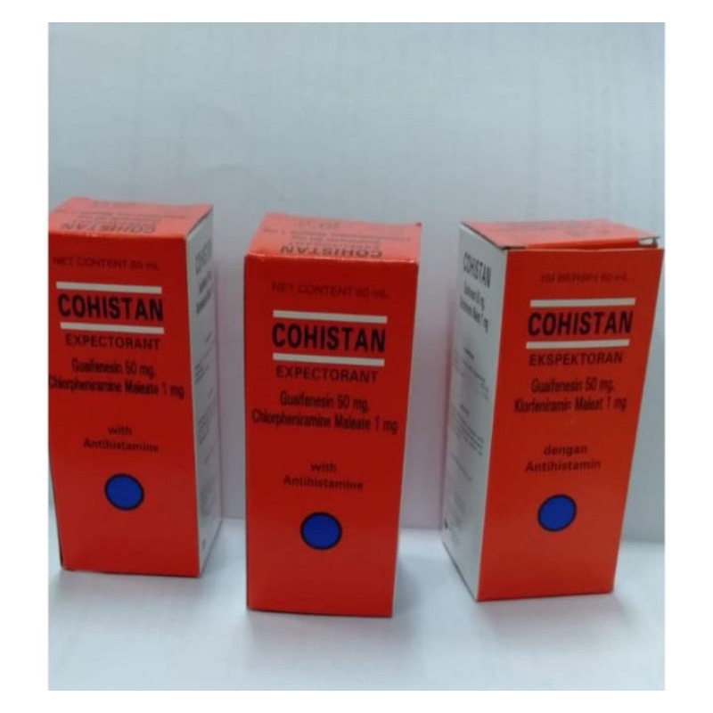 Jual Cohistan Expectorant Syrup 60ml | Shopee Indonesia