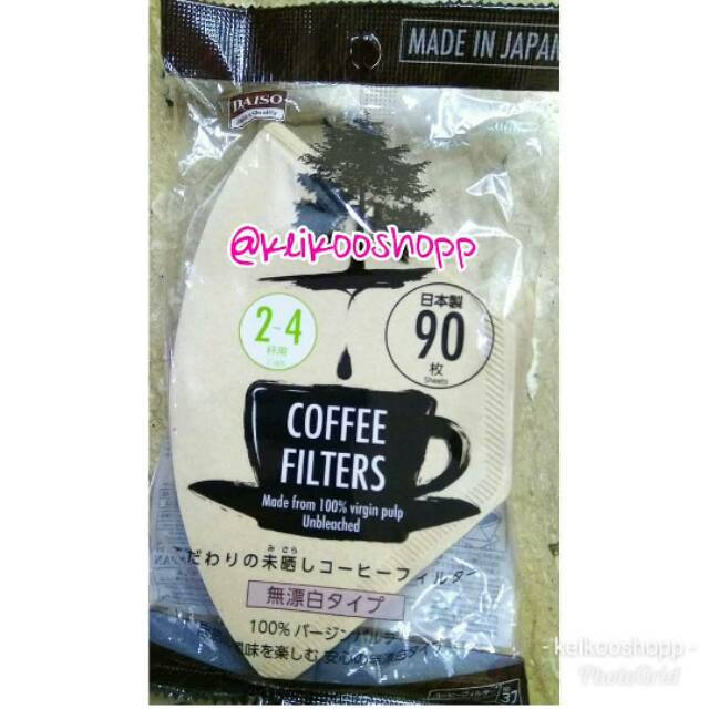 Jual Coffee Filter Daiso Japan | Shopee Indonesia