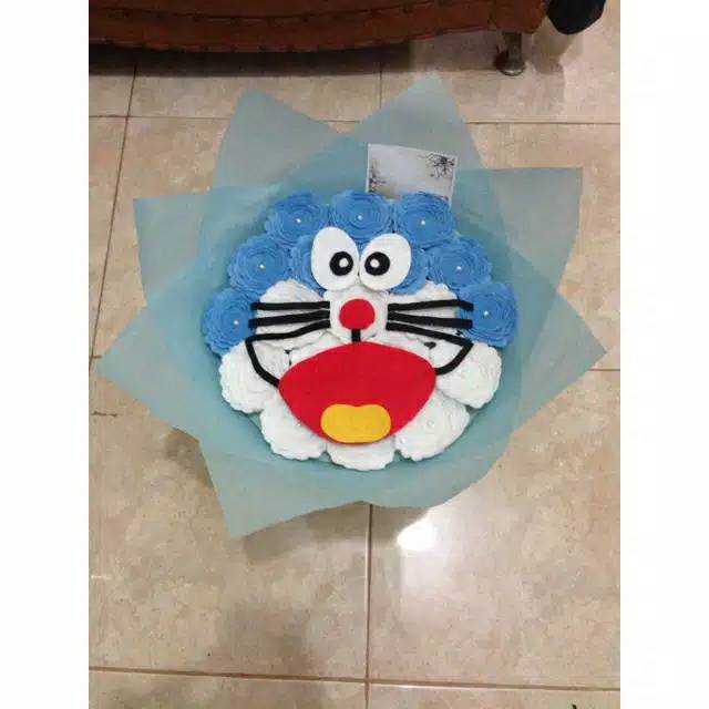 Jual New produk! Buket bunga karakter Doraemon buket bunga wisuda ...