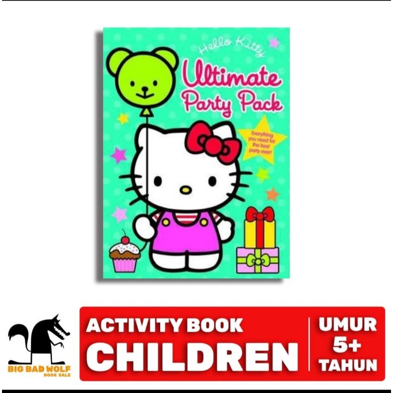 Jual [BBW] BIG BAD WOLF HELLO KITTY ULTIMATE PARTY PACK | Shopee Indonesia