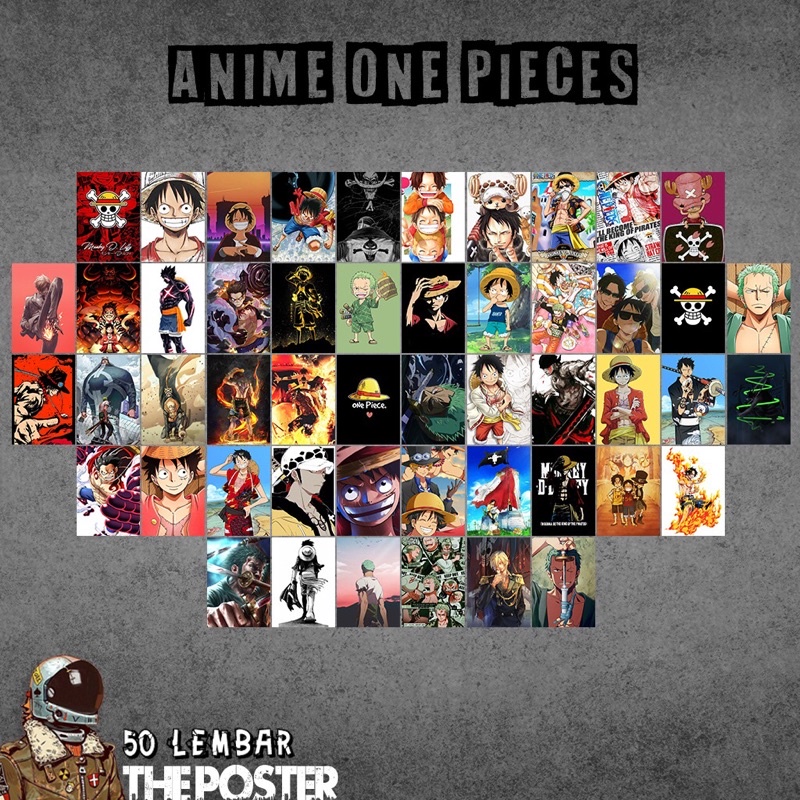 Jual POSTER ONEPIECE RANDOM/POSTER ANIME ONEPIECE/POSTER NAMAKA ...