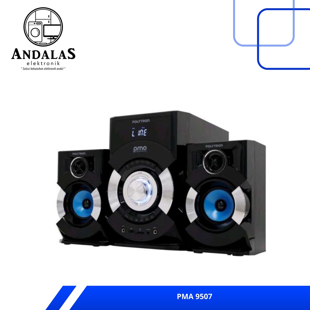 Jual POLYTRON SPEAKER BLUETOOTH PMA 9507 PMA9527 9527 | Shopee Indonesia