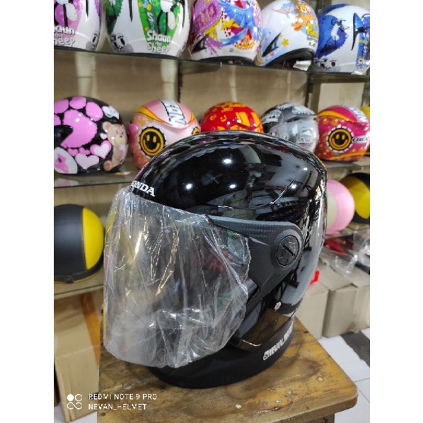 Jual HELM HONDA PCX HALFACE ORIGINAL SNI | Shopee Indonesia
