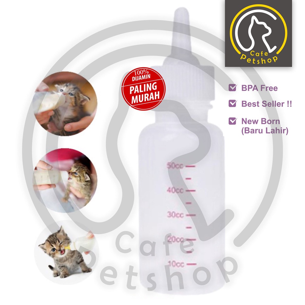 Jual DOT PUTIH Kucing Botol Susu Anjing Anak Bayi Hewan Kecil Murah ...