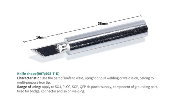 Jual MATA SOLDER STATION YIHUA 908 - K MODEL PISAU ORIGINAL | Shopee Indonesia