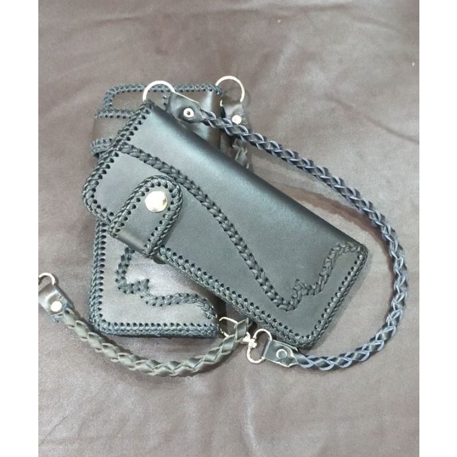 Jual Dompet kulit pria asli sapi model sulam | Shopee Indonesia