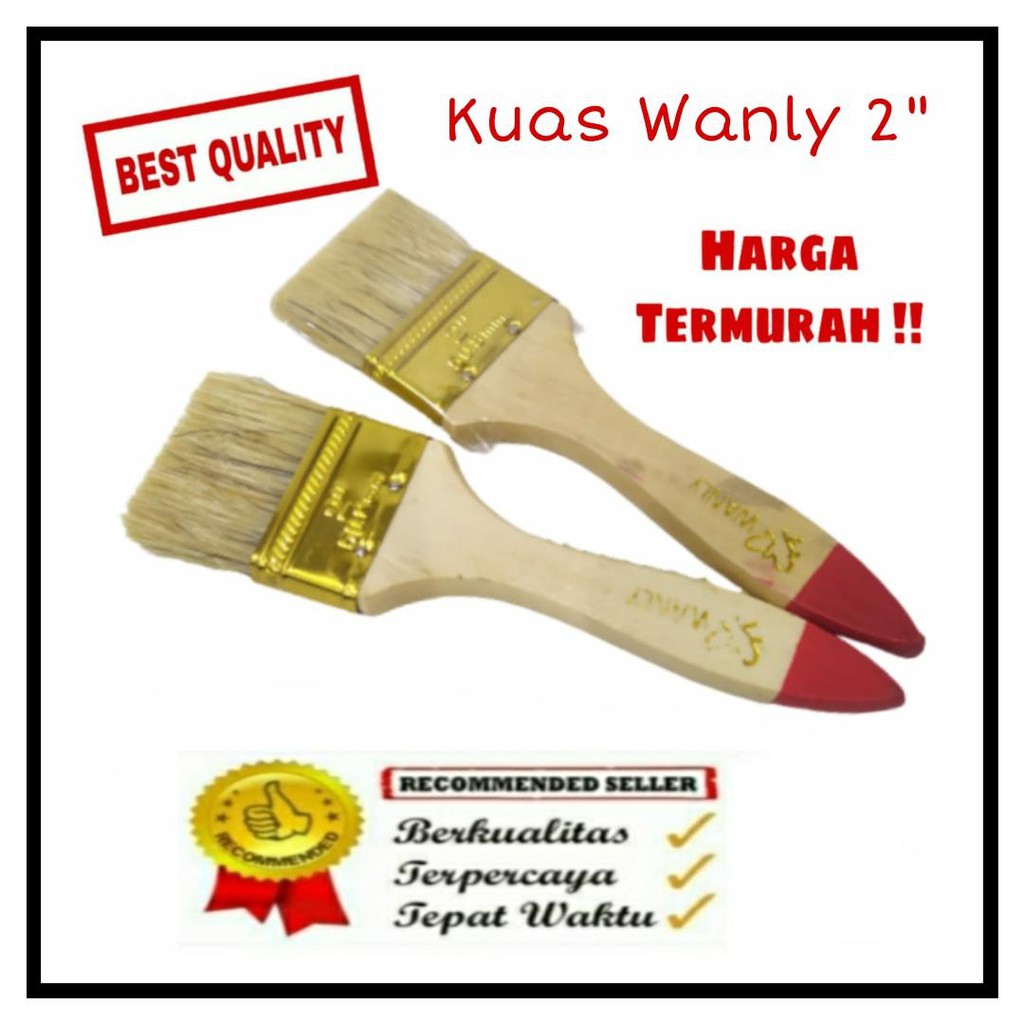 Jual Kuas Cat Tembok Wainly 2 Inchi / Kuas Cat 2 Inchi / Kuas cat 2 ...