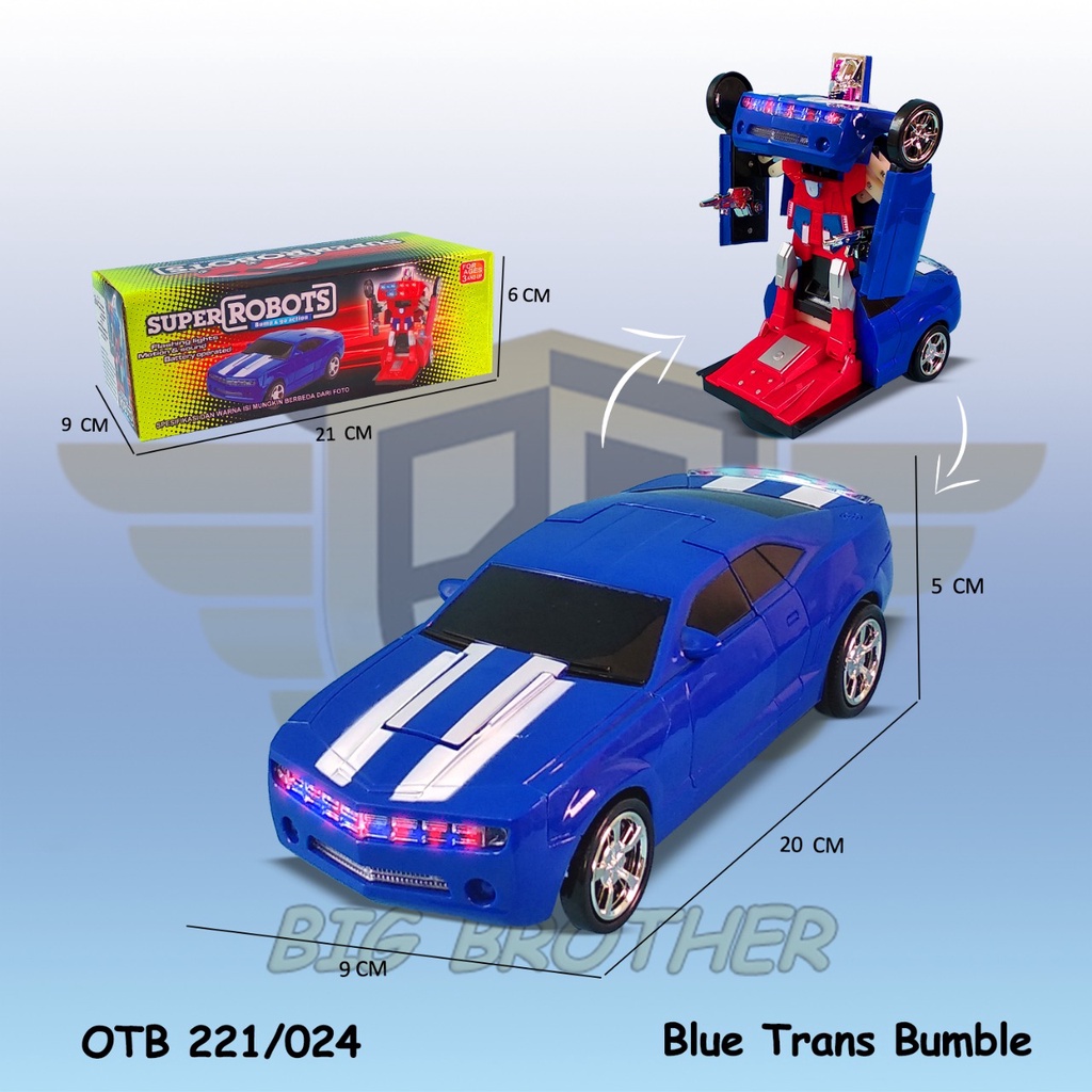 Jual Mobil Robot Transformer Bumblebee Mobil Transformer BIGBROTHER ...