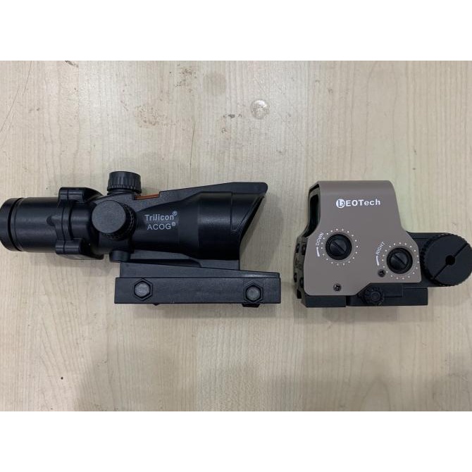 Jual Paket Scope Dummy Acog + Eotech Wgb D'Cobra | Shopee Indonesia