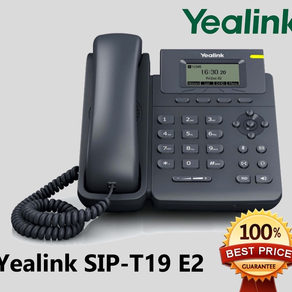 Jual Yealink SIP – T19 E2 | Shopee Indonesia