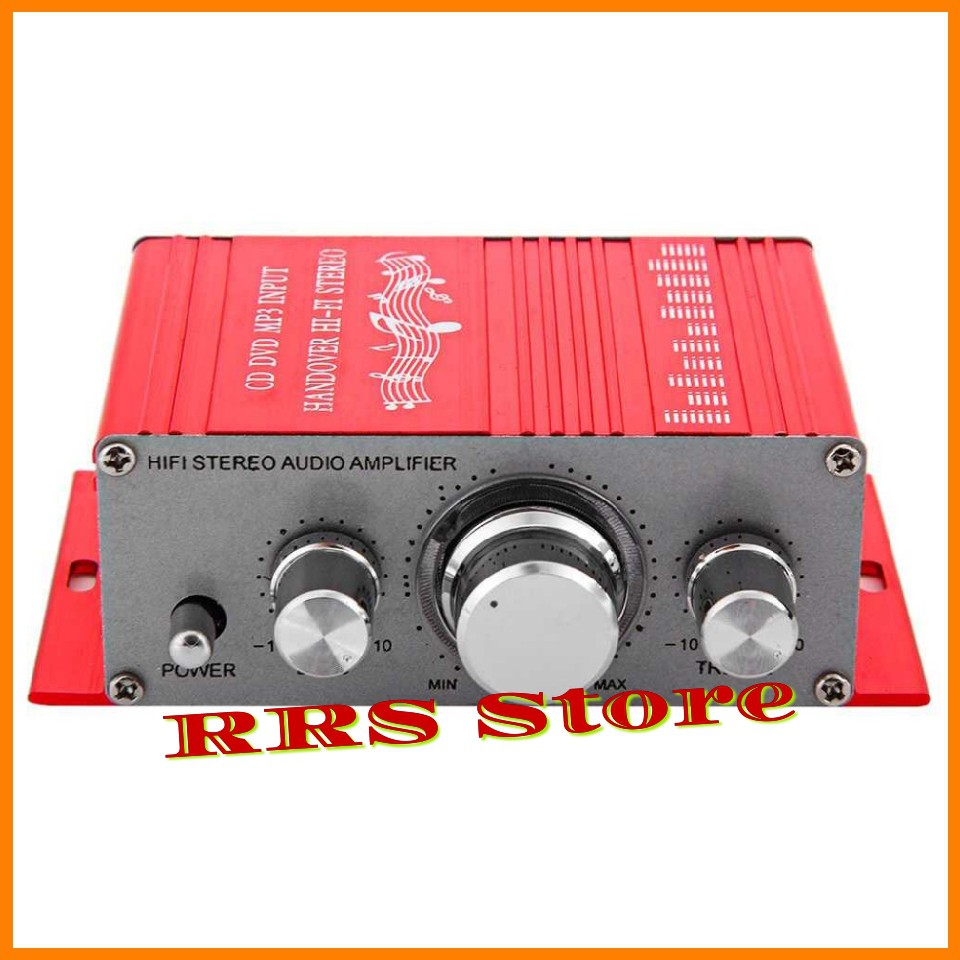 Jual ♣ Ampli mini amplifier speaker amplier 20w Satu paket amplifer dan ...