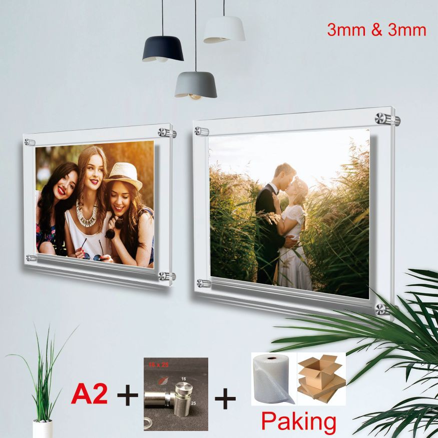 Jual Mount A2 Acrylic Display / Frame Akrilik / Akrilik Poster Dinding ...